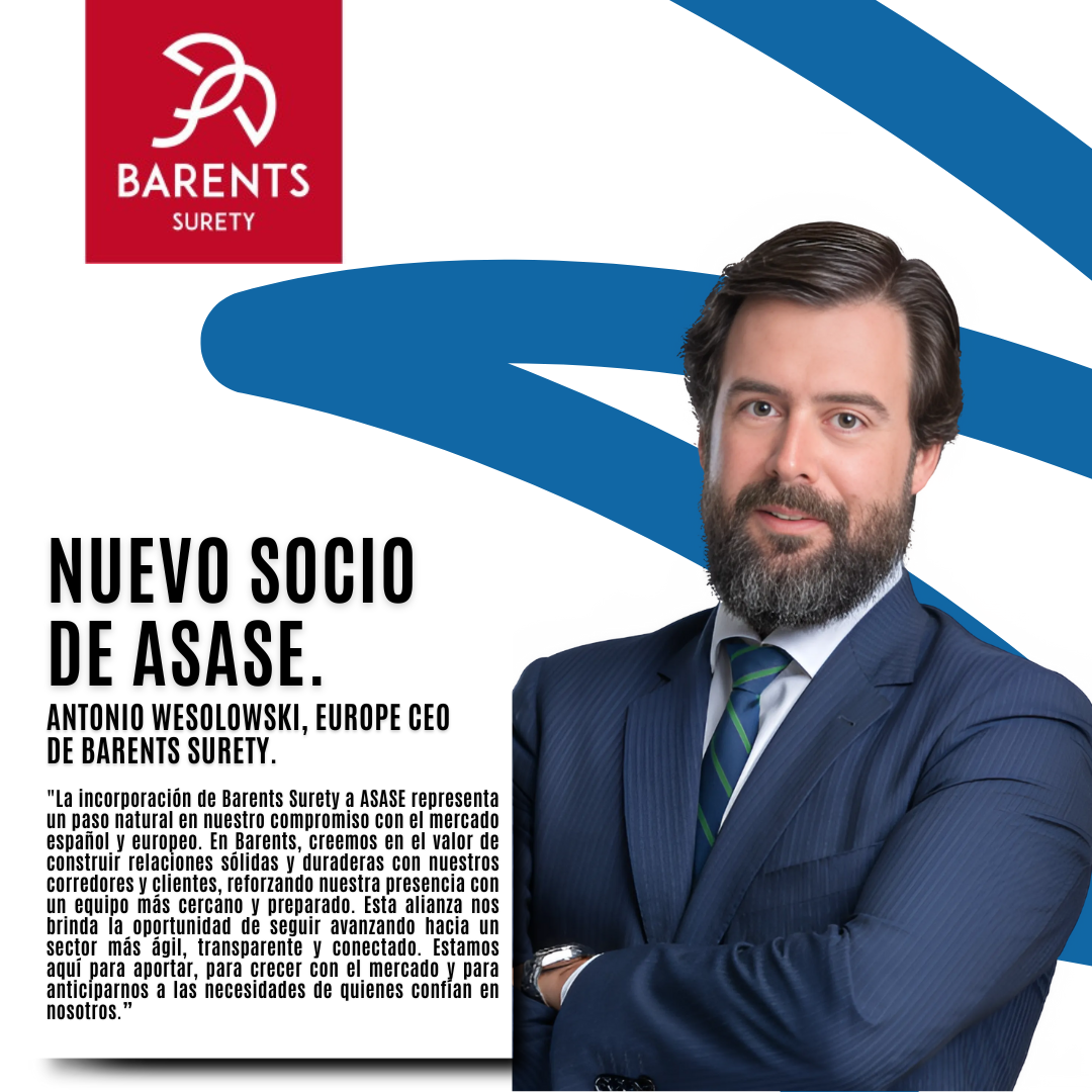 ASASE now has 33 members: Barents Surety joins the Association - ASASE